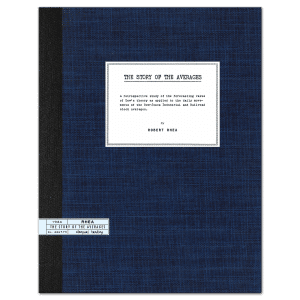 The Story of the Averages (1934) by Robert Rhea | Alanpuri Trading